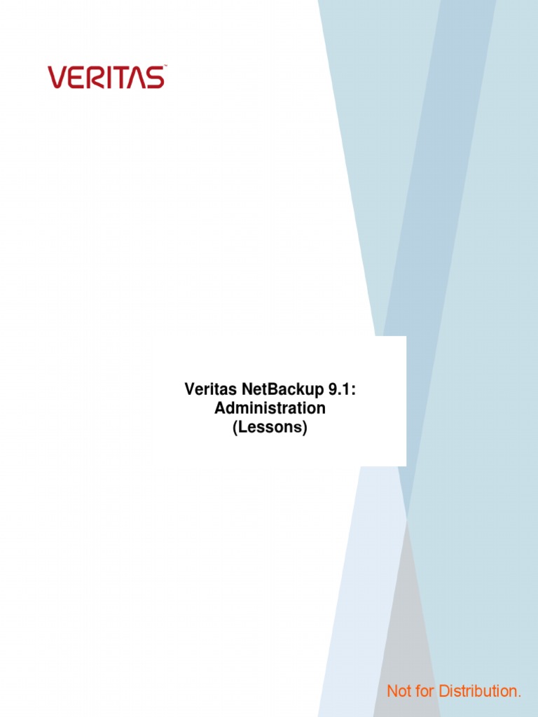 Veritas NetBackup 9.1 Ebooks | PDF | Backup | File System