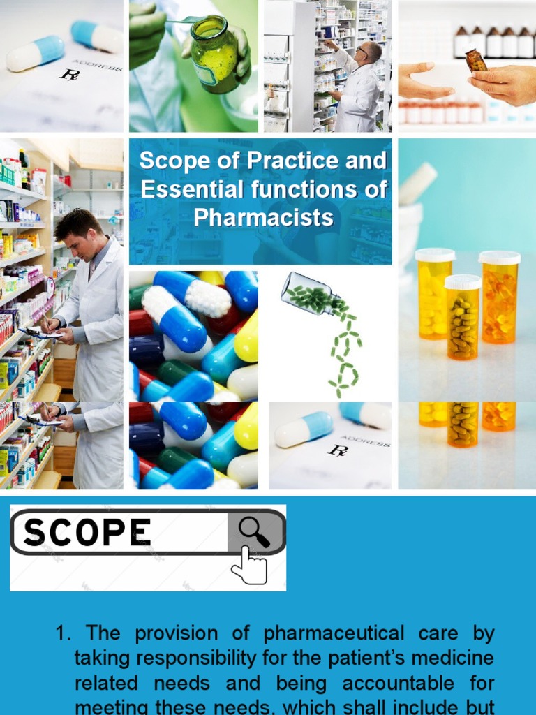 Pharmacist Scope of Practice Overview | PDF | Pharmacy | Health Care
