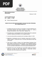 Bohol DepEd Letterhead Template | PDF
