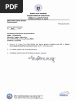 Deped Bohol Letter Head Template 1 | PDF