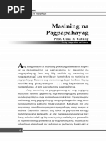 Module - Masining Na Pagpapahayag | PDF