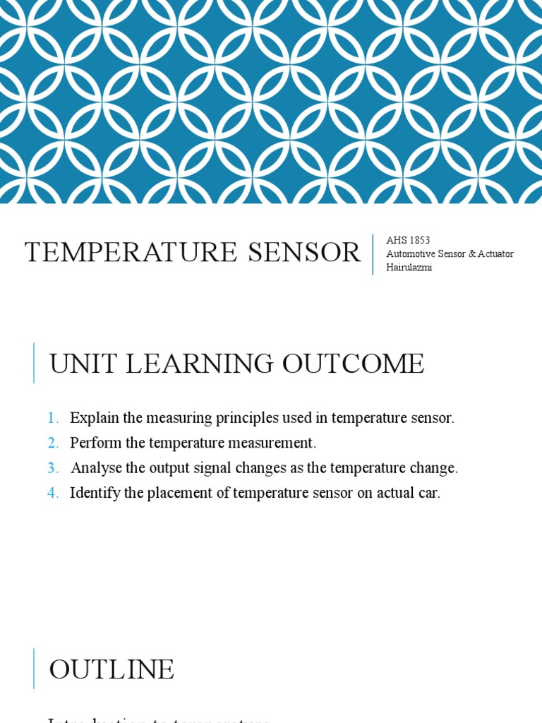 Temperature Sensor: AHS 1853 Automotive Sensor & Actuator Hairulazmi ...