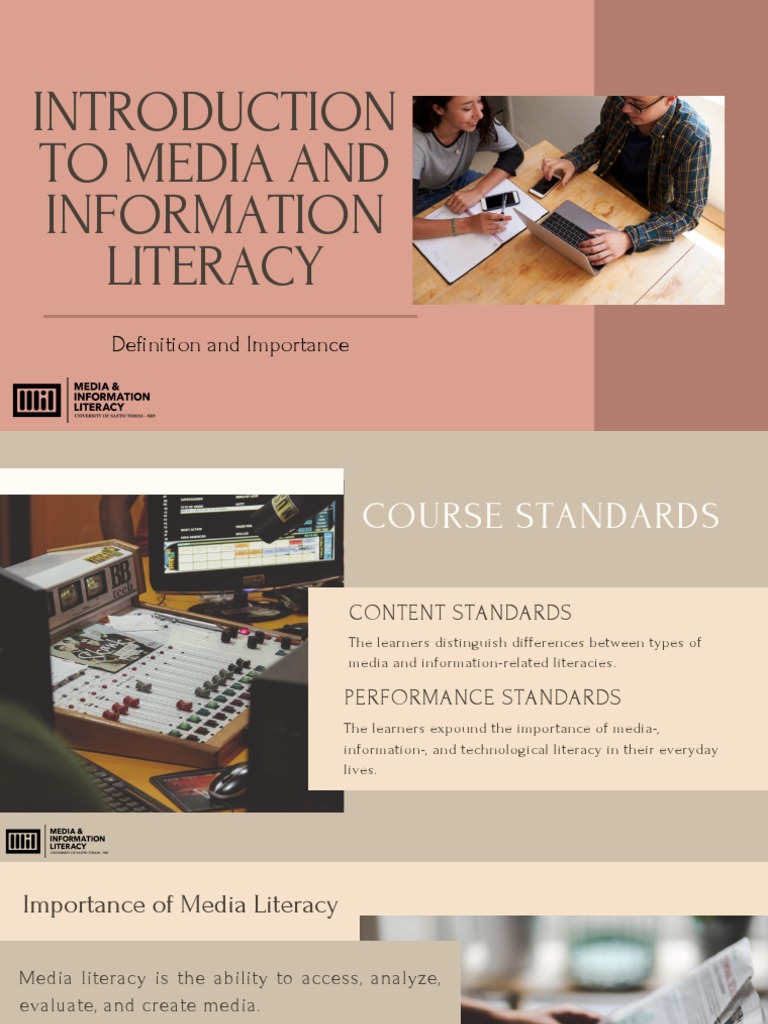 Weeks 1-2c - Mil As A Multi-Disciplinary Approach | PDF | Information ...