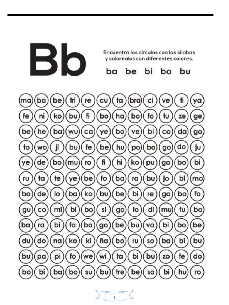 Consonante B | PDF