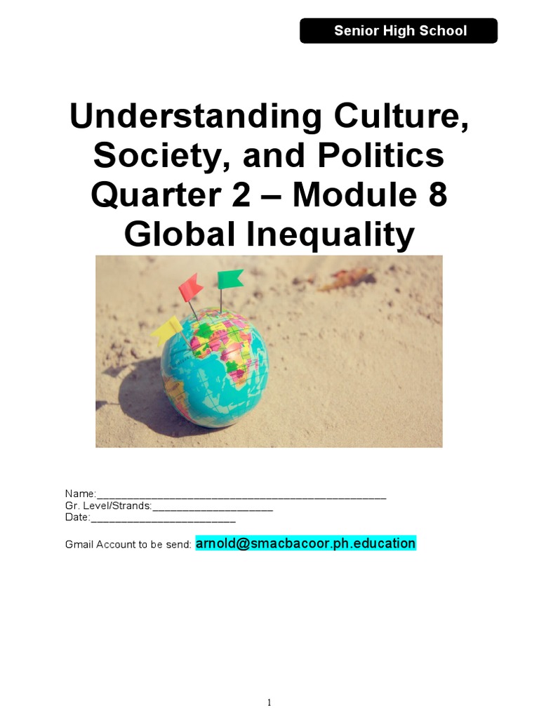 Ucsp Module 08 | Download Free PDF | Poverty & Homelessness | Discrimination & Race Relations