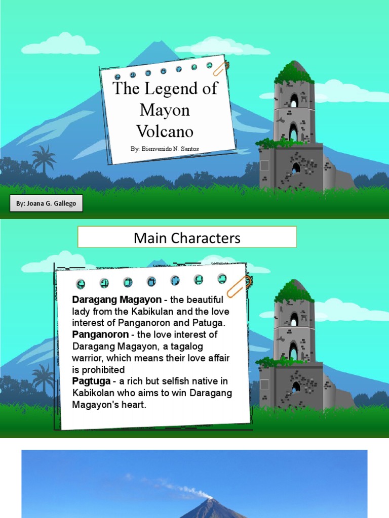 The Legend of Mayon Volcano: By: Joana G. Gallego | PDF