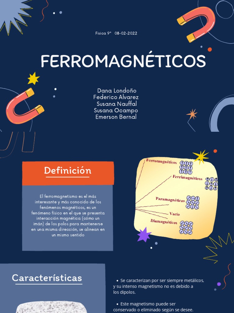 Ferromagnéticos | PDF | Ferromagnetismo | Magnetismo