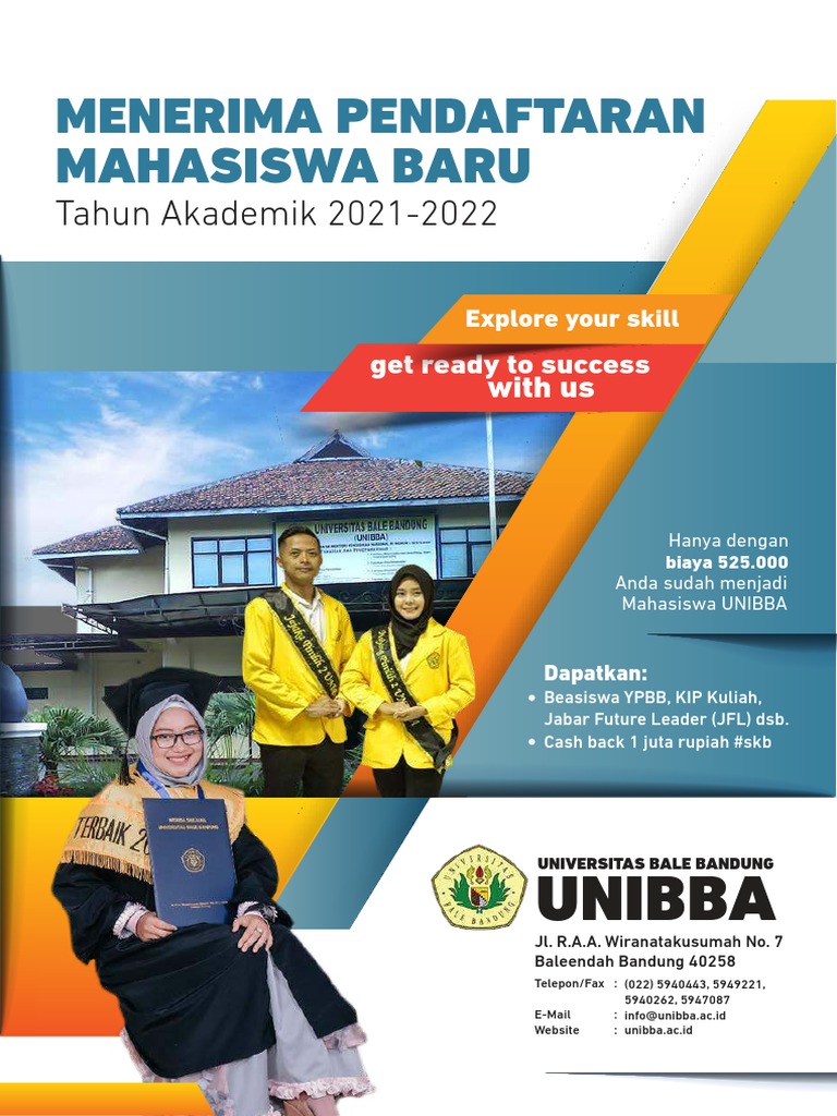 Brosur PMB Unibba Ta 20212022 | PDF