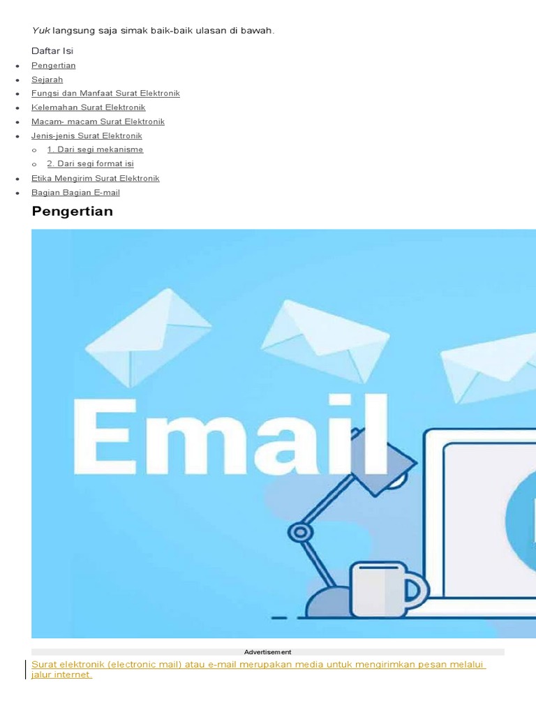 Surel | PDF | Teknologi & Rekayasa