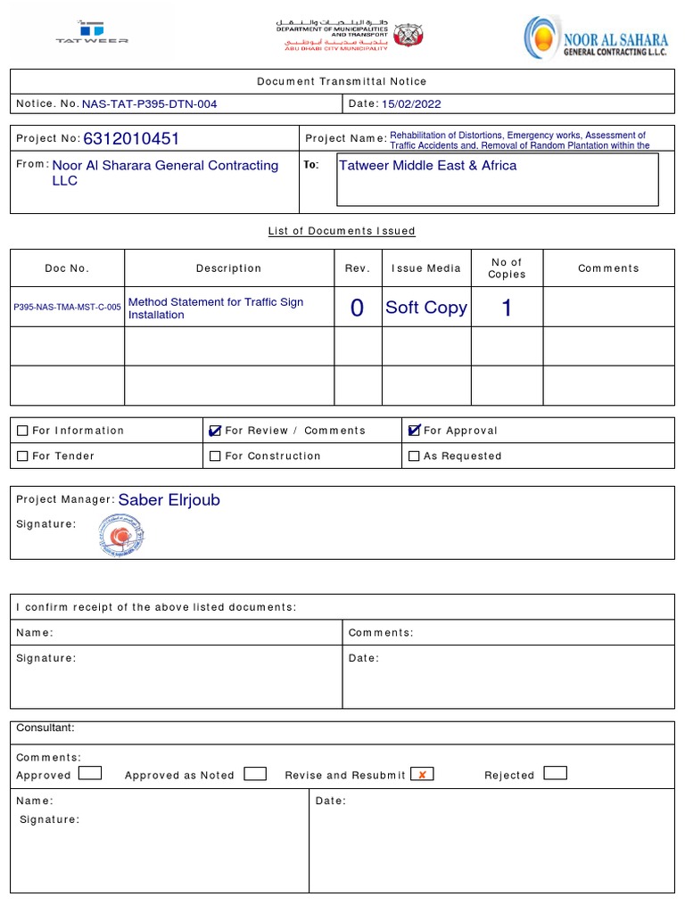 Traffic Sign Installation | PDF | Occupational Safety And Health ...