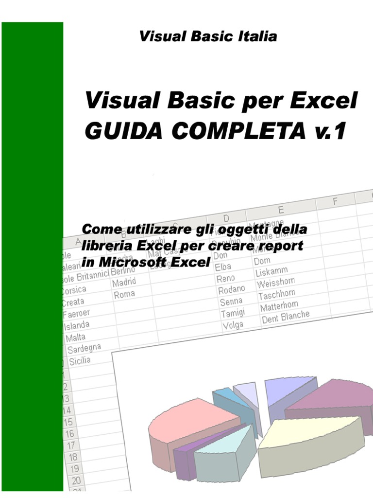 Visual Basic Per Excel Guida Completa | PDF
