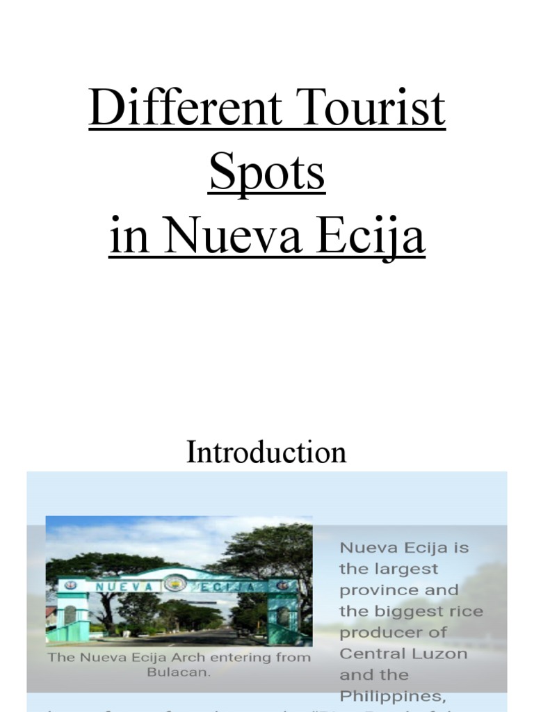 Different Tourist Spots | PDF | Social Science
