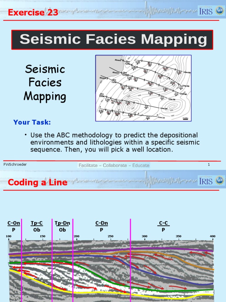 Seismic Facies Mapping: Exercise 23 | PDF | Geology | Petrology