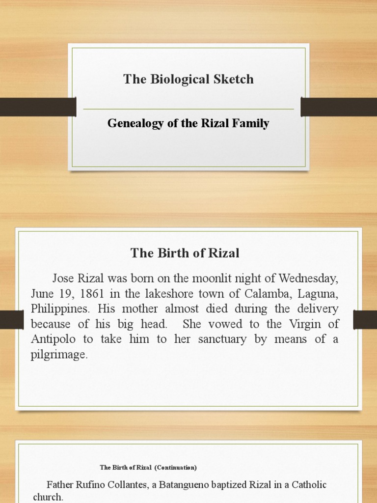 2 - The Biological Sketch | PDF