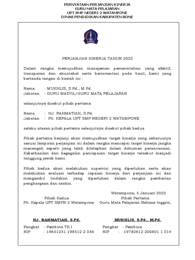 PK GURU Mata pelajaran-MUKHLIS | PDF