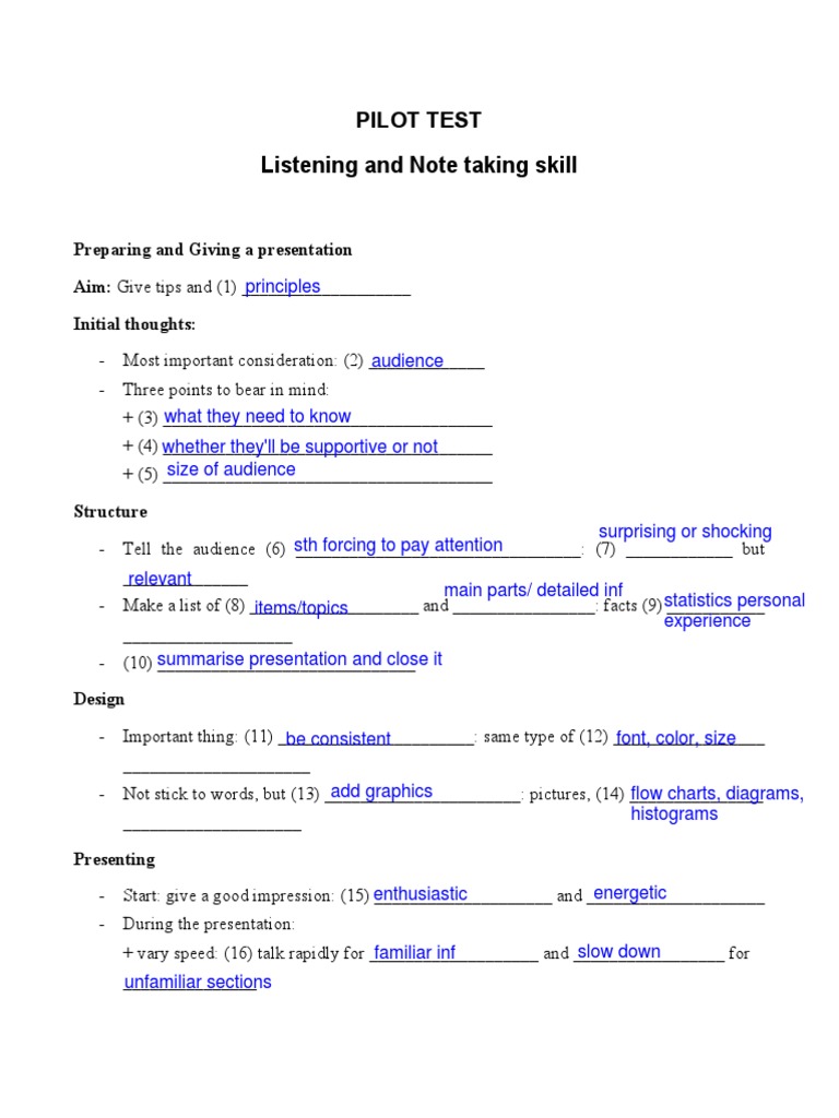 Presentation Skills: Tips and Techniques | PDF | Psychological Concepts ...