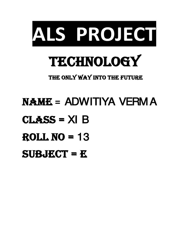 Als Project | PDF
