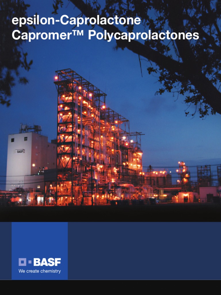 Epsilon-Caprolactone Capromer™ Polycaprolactones | PDF | Physical ...