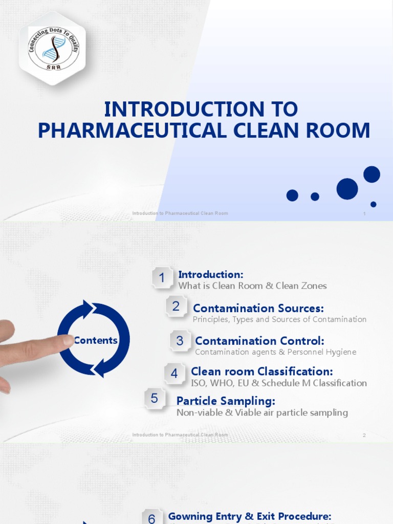 Pharmaceutical Clean Room Overview | PDF | Chemistry