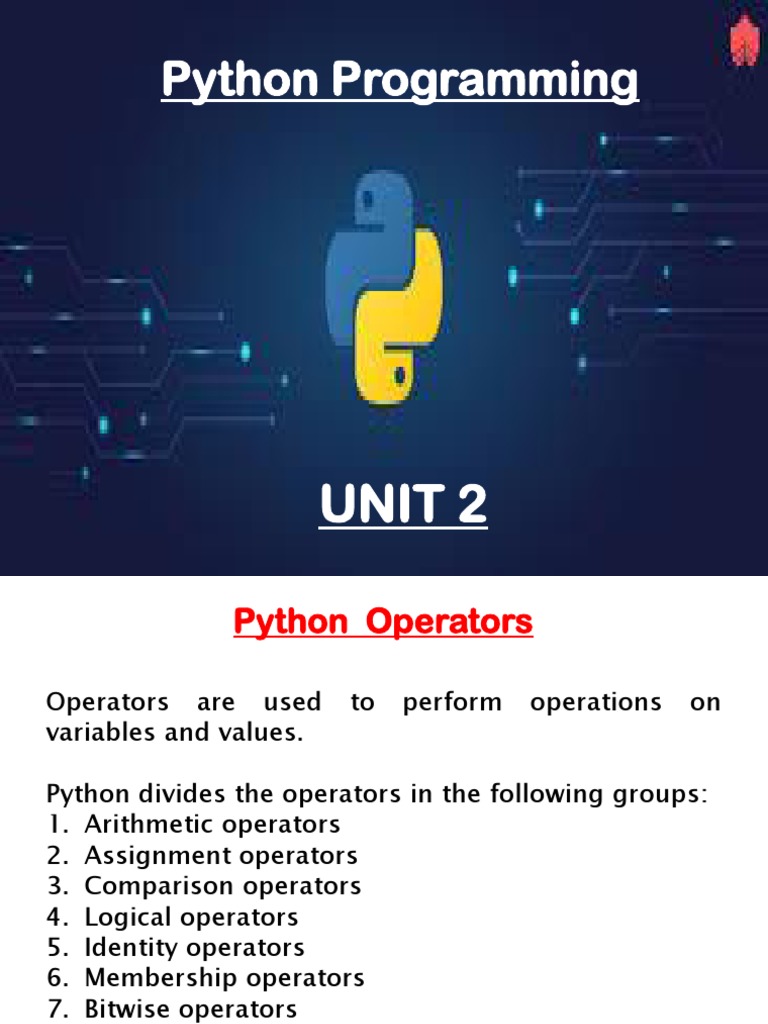 MCA Python Programming Unit2 | PDF | Parameter (Computer Programming) | Control Flow