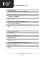 Folha de Cálculo ASEBA CBCL 1,5 A 5 Anos | PDF