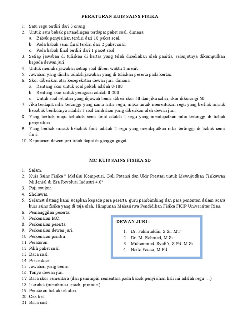 Teks MC KSF SD 2. | PDF | Sains & Matematika