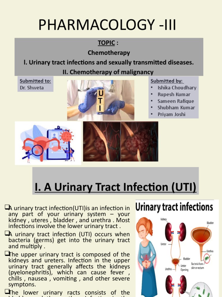 Chemotherapy: Pharmacology | PDF | Urinary Tract Infection | Urinary ...