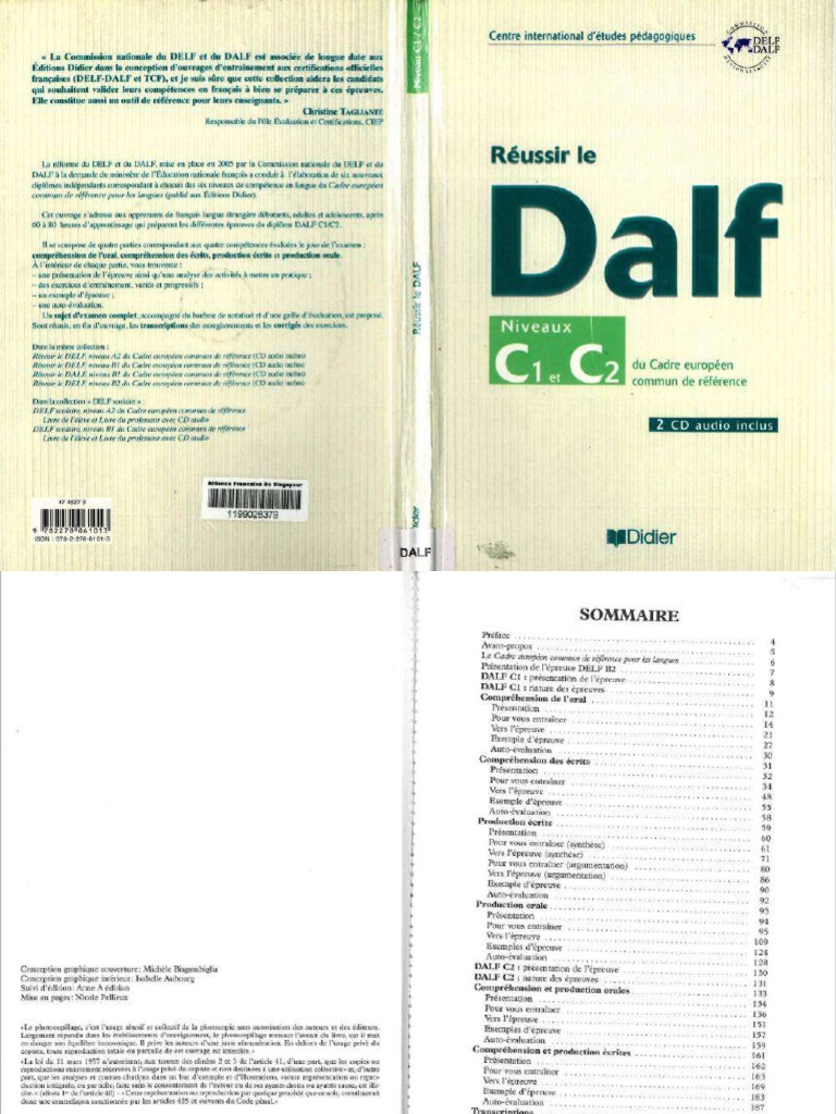 Reussir Le Dalf c1 c2 PDF Free | PDF
