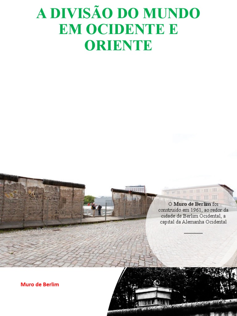 A DIVISÃO DO MUNDO EM OCIDENTE E ORIENTE | PDF