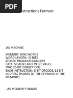 IAS Computer Architecture Overview | PDF | Computer Data Storage ...