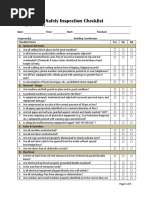 Hazardous Waste Storage Area Weekly Inspection Checklist | PDF