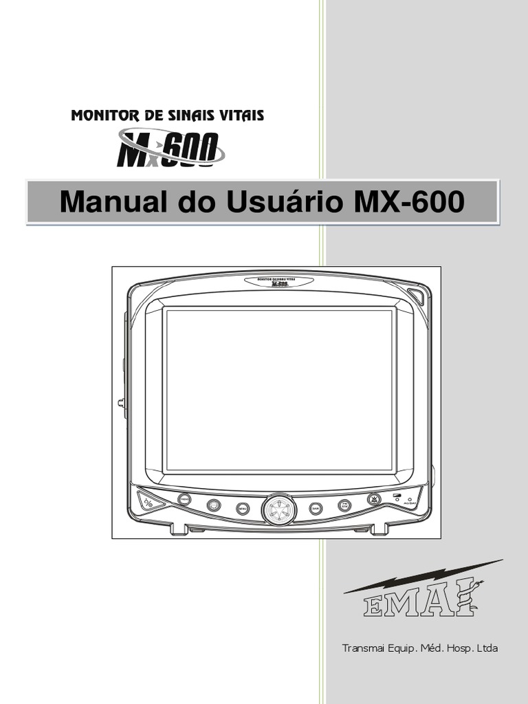 MX 600 | Descargar gratis PDF | Eletrocardiografia | Eletrônicos