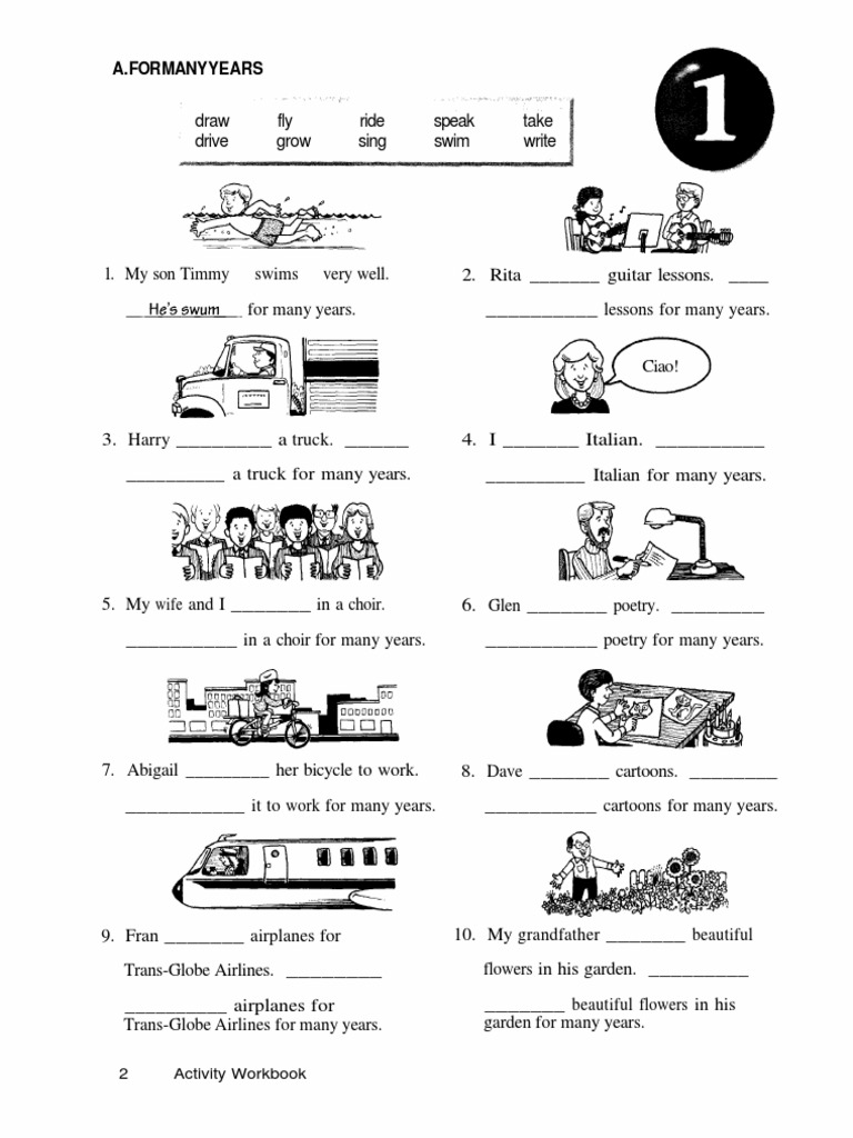 Side by Side Activity Workbook 4 | PDF
