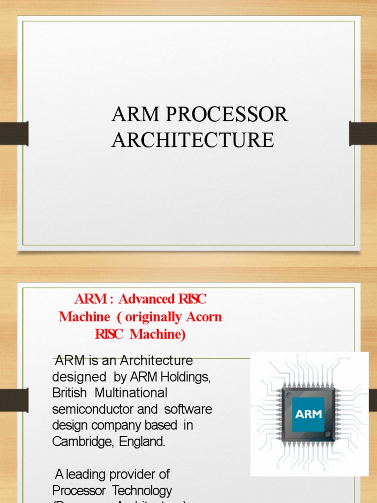 Arm Processor Architecture | PDF | Arm Architecture | Central Processing Unit