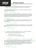 GPE and KE Worksheet #1 | PDF | Mass | Kinetic Energy