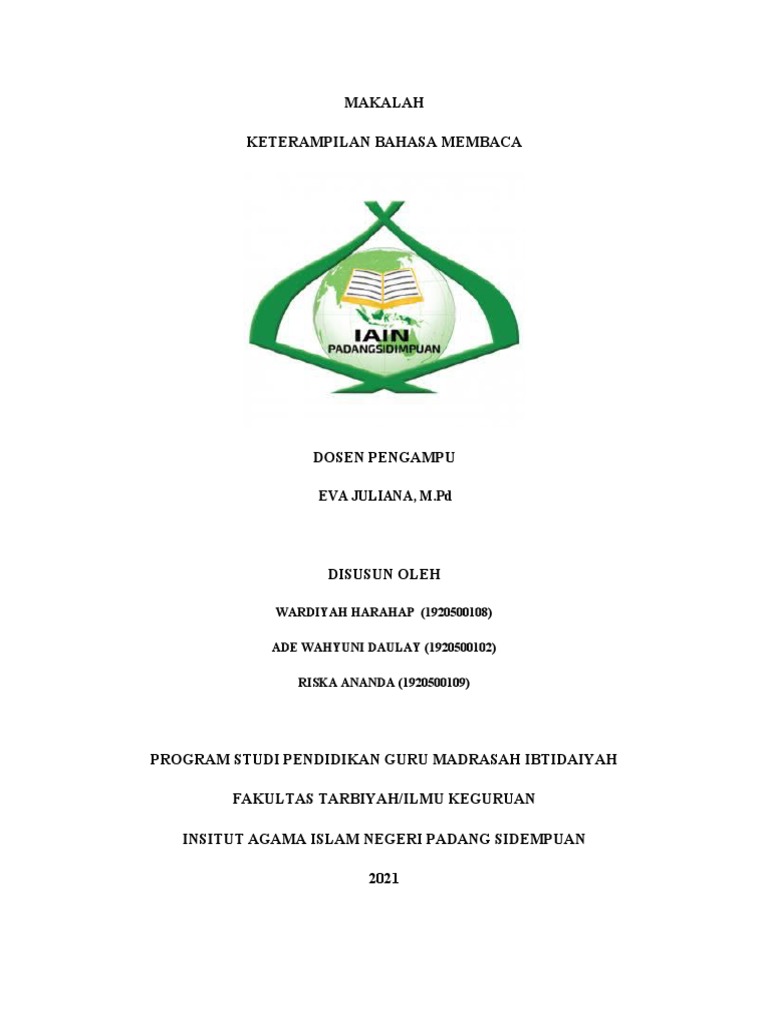 Makalah Keterampilan Membaca (Kel 5) | PDF