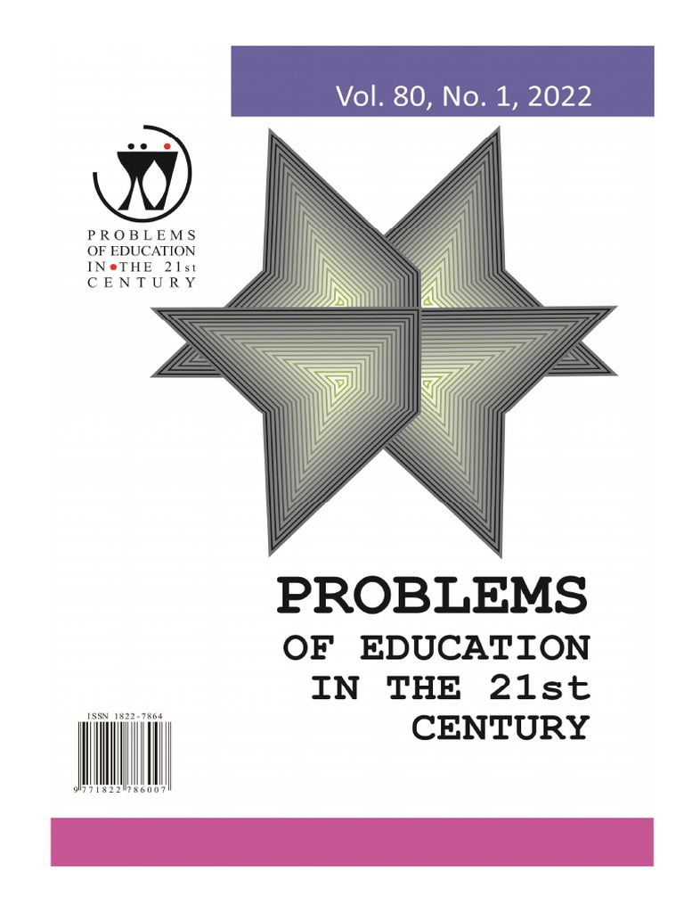 Problems of Education in The 21st Century, Vol. 80, No. 1, 2022 | PDF ...