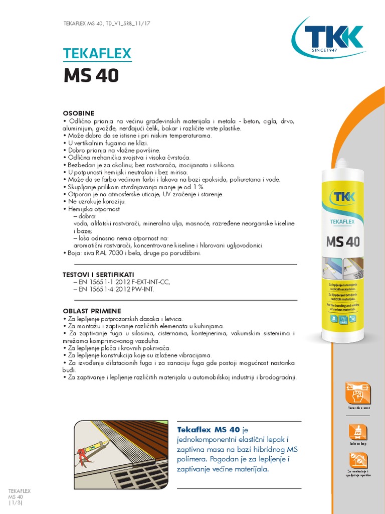 Tekaflex MS 40 SRB | PDF