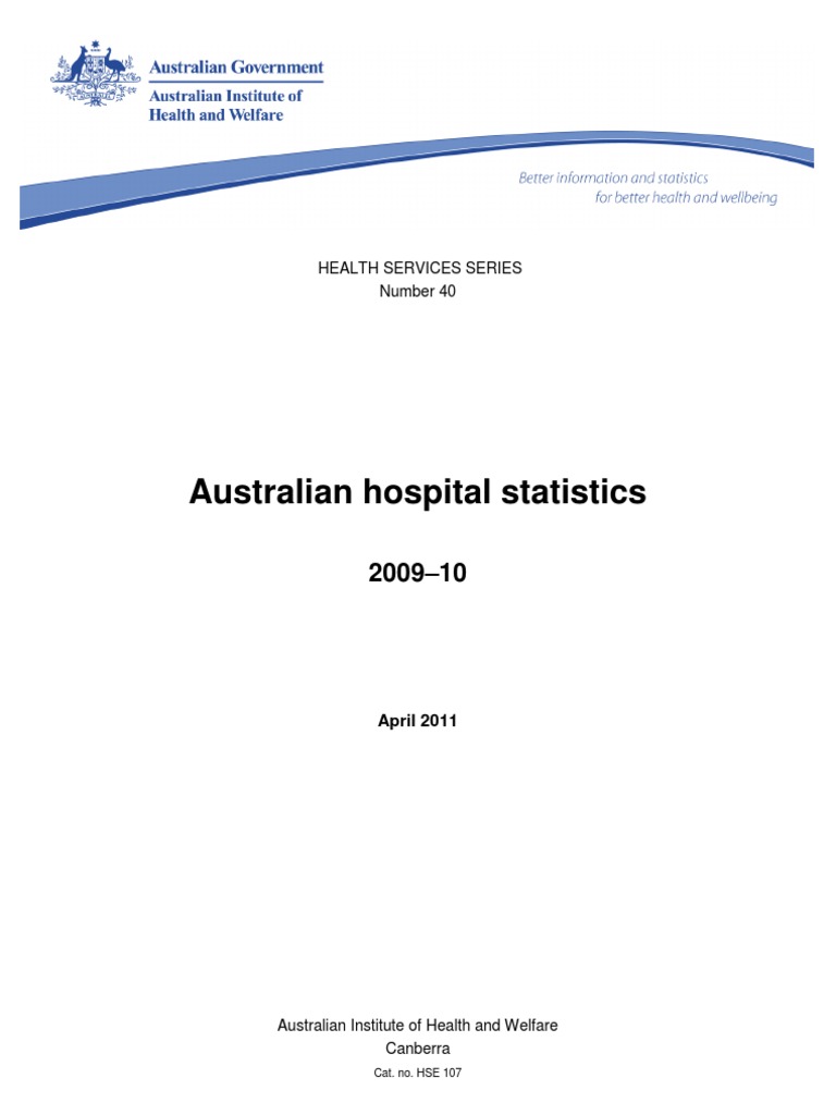 Hospital Statistics | PDF | Patient | Health Care