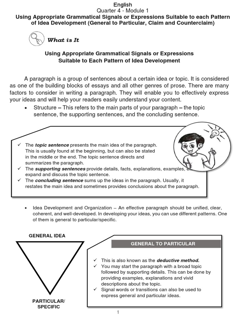 English 8 Module 1 3 | PDF | Heart