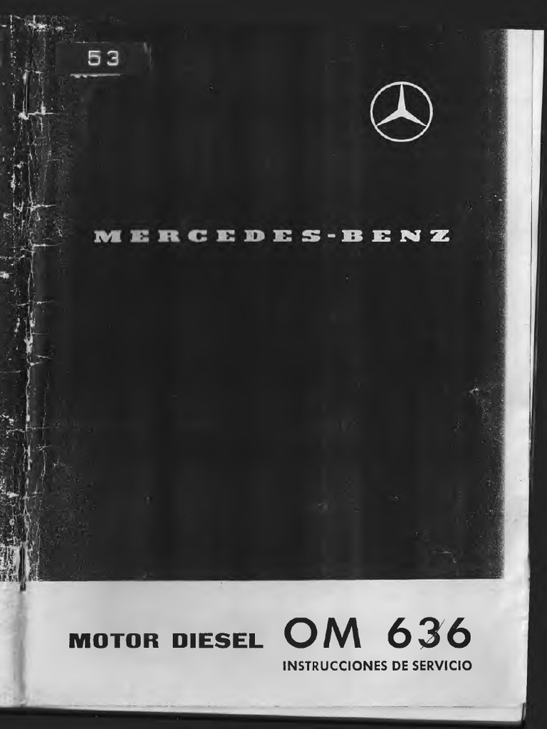3 Motor Diesel OM 636 Mercedes Benz PDF