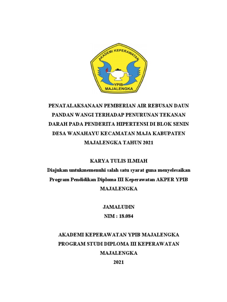 KTI Daun Pandan | PDF