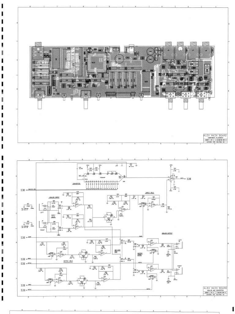 Lexicon Alex Schematics | PDF