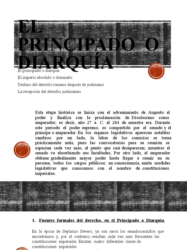 Fuentes del Derecho en la Diarquía Romana | PDF | Roma antigua | Justicia