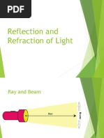 Light Reflection and Refraction Class 10 | PDF | Lens (Optics) | Refraction