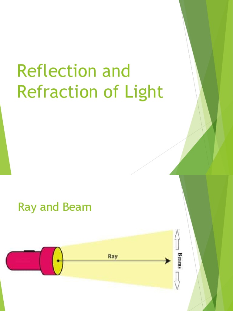 Light Reflection and Refraction Explained | PDF | Reflection (Physics ...