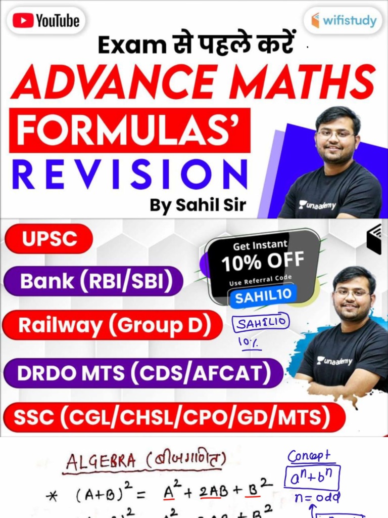 Advance Formulas | PDF