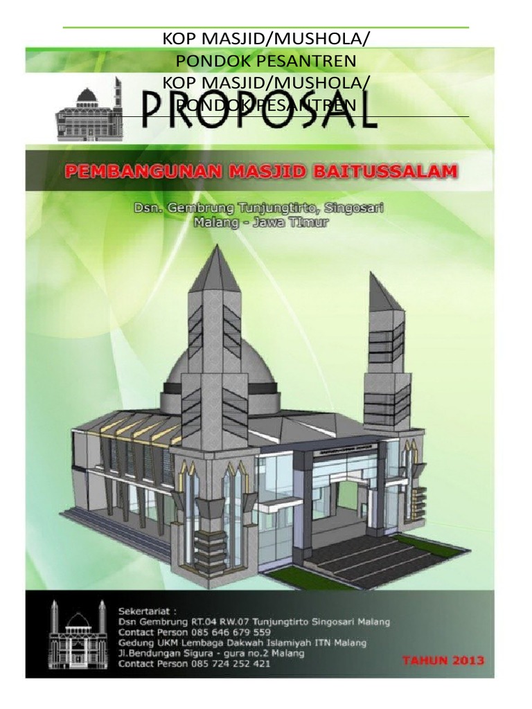 Kerangka Proposal Kesra | PDF