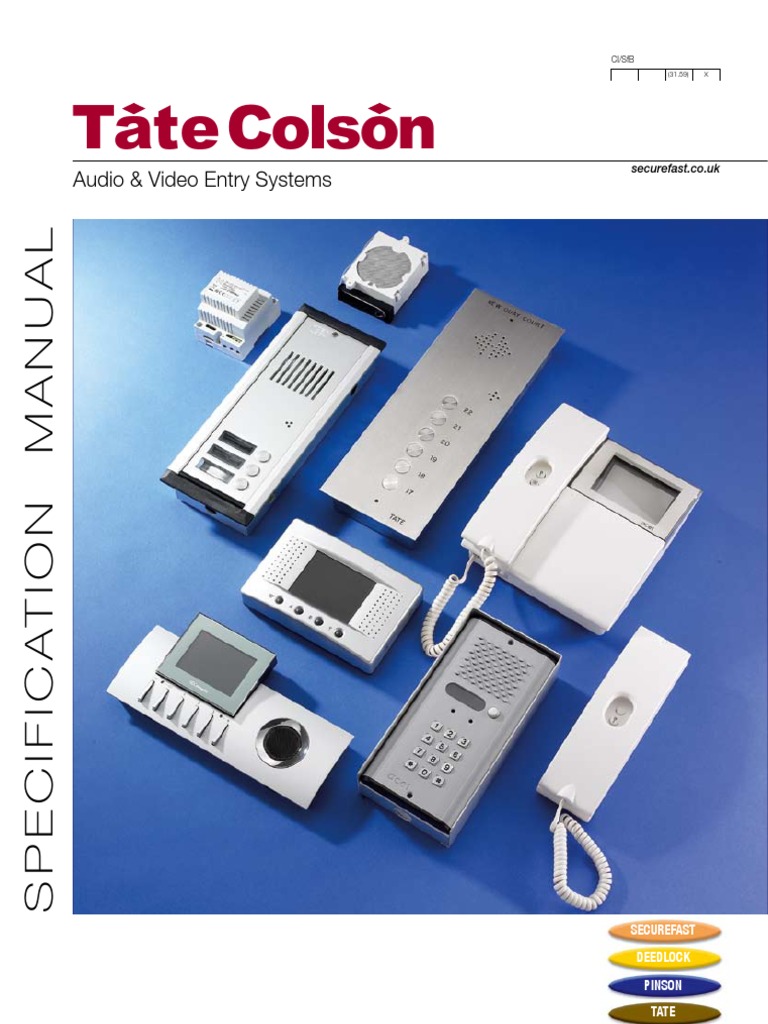 ACET Door Entry | PDF | Power Supply | Microphone