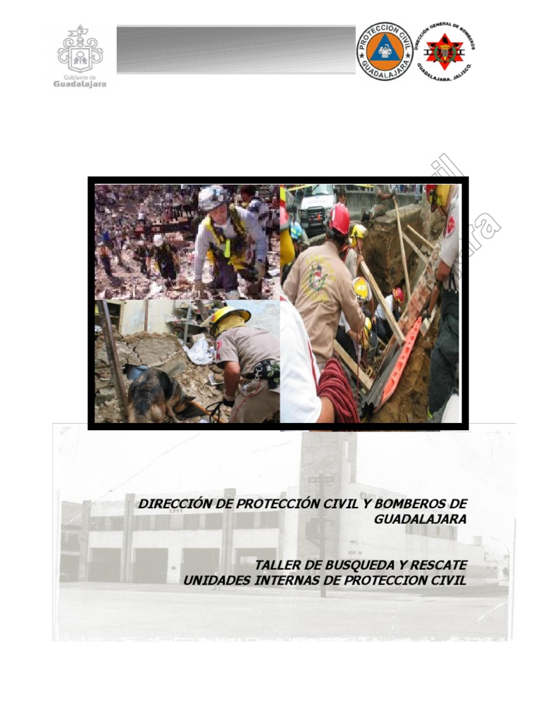 Manual de Busqueda y Rescate | PDF | Defensa Civil | Paro cardíaco